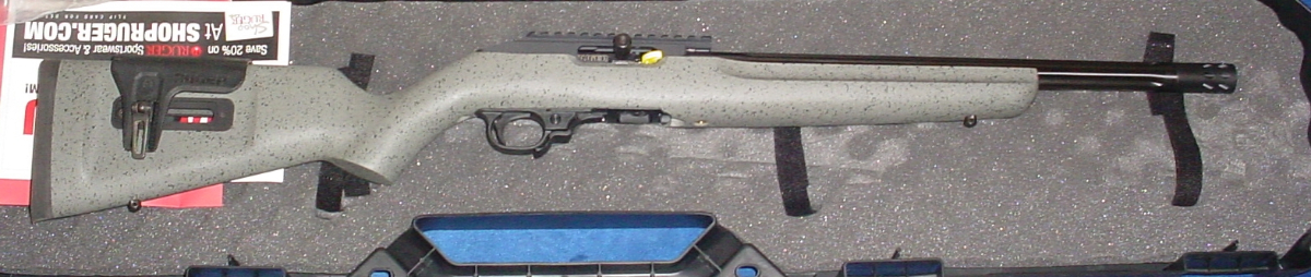 Ruger 1022 Custom Shop Competition 22 Lr Rifle Fluted .22 Lr For Sale ...