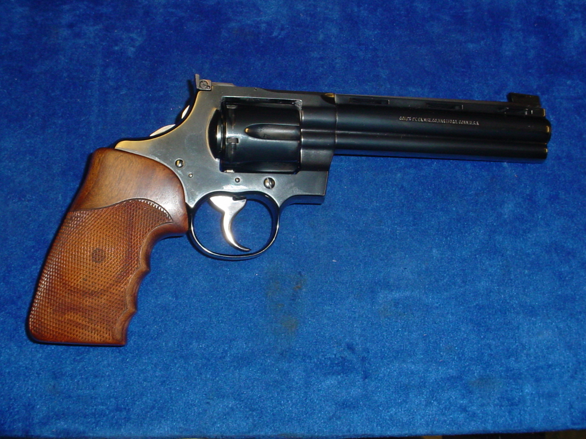 Colt Python Fred Sadowski Custom Ppc Shooting Revolver .357 Magnum For ...