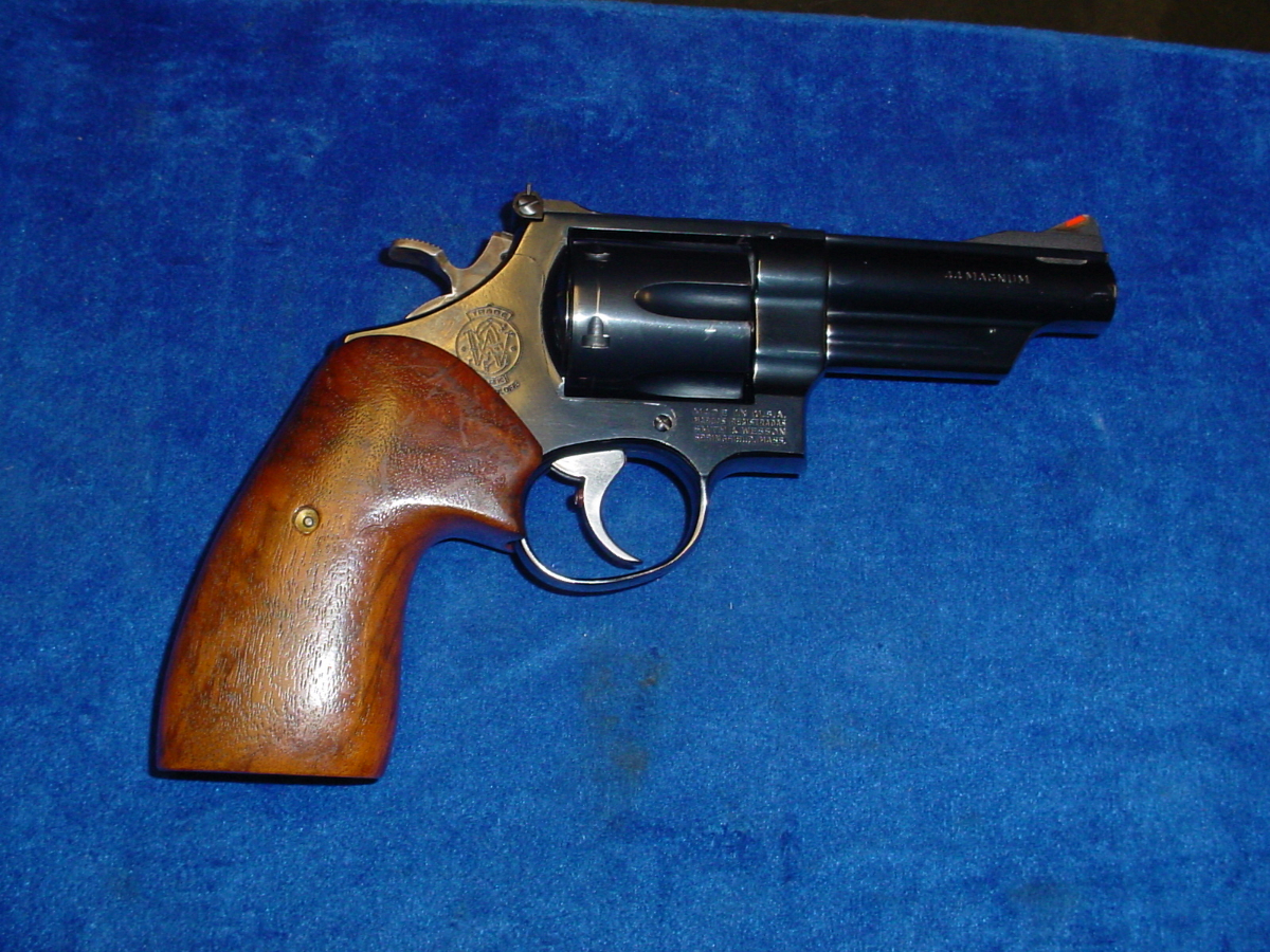 Smith & Wesson MODEL 29 4 INCH 44 MAG PINNED 4 INCH REVOLVER .44 Mag ...