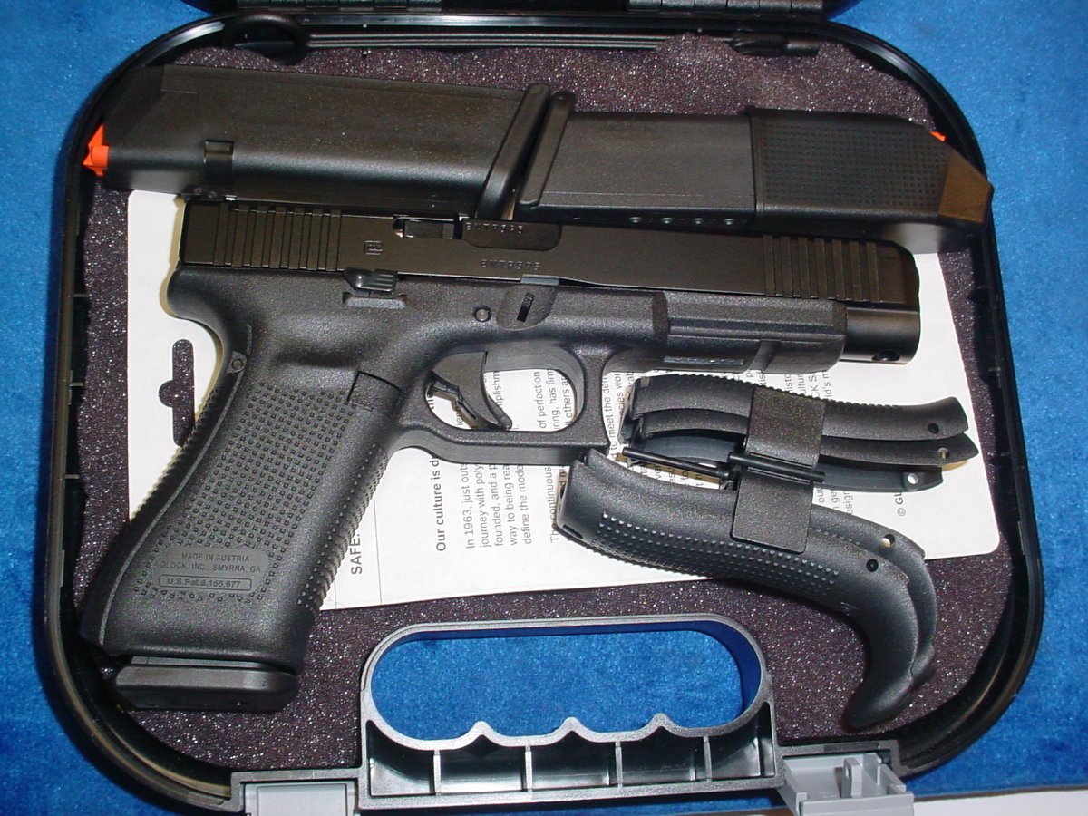Glock Model 34 G5 9mm Mos Target Semi Auto Pistol 9mm Luger For Sale at ...
