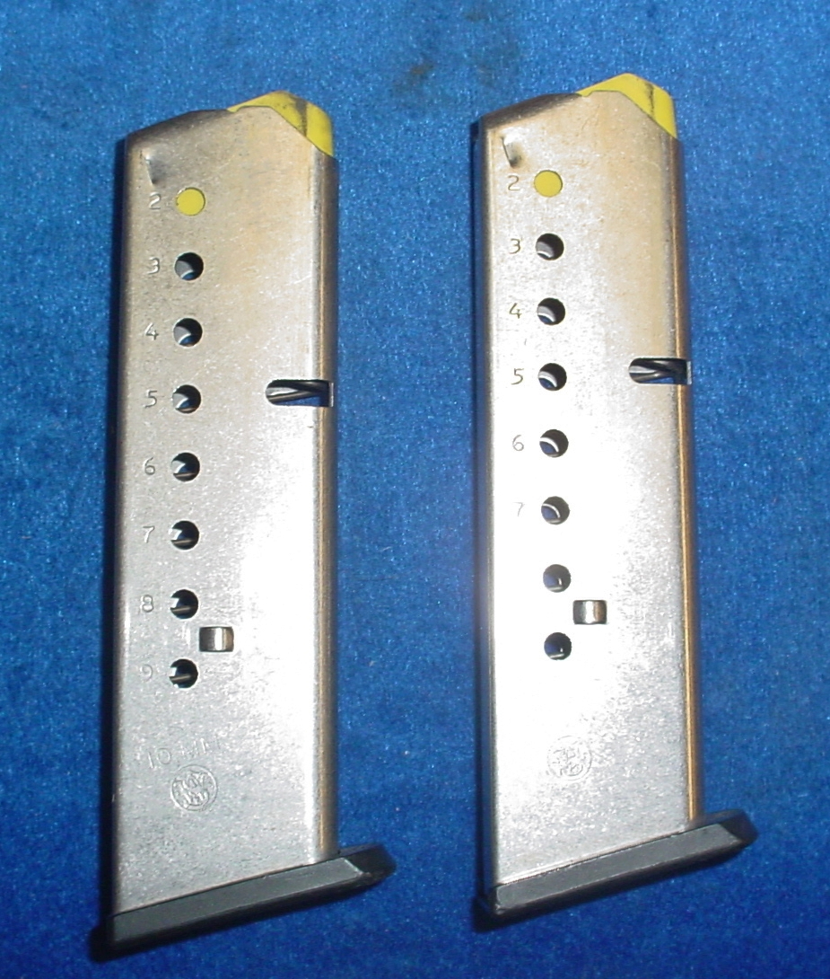 Smith & Wesson 10mm 9 Shot Clips Two 10mm For Sale at GunAuction.com ...