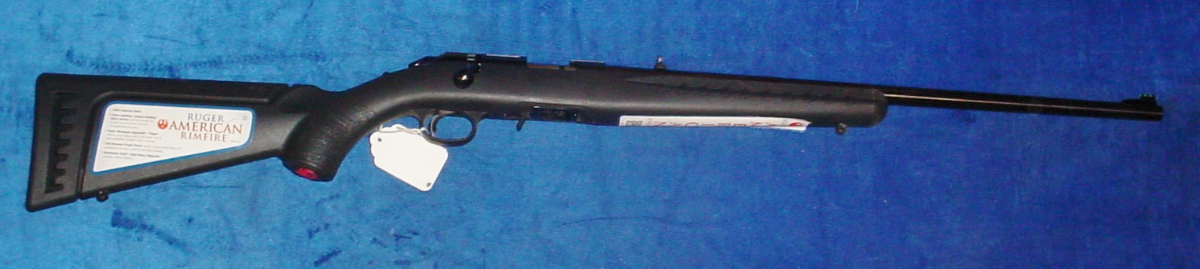 Ruger AMERICAN 22LR BOLT ACTION BLACK SYNTHETIC STOCK RIFLE .22 LR ...