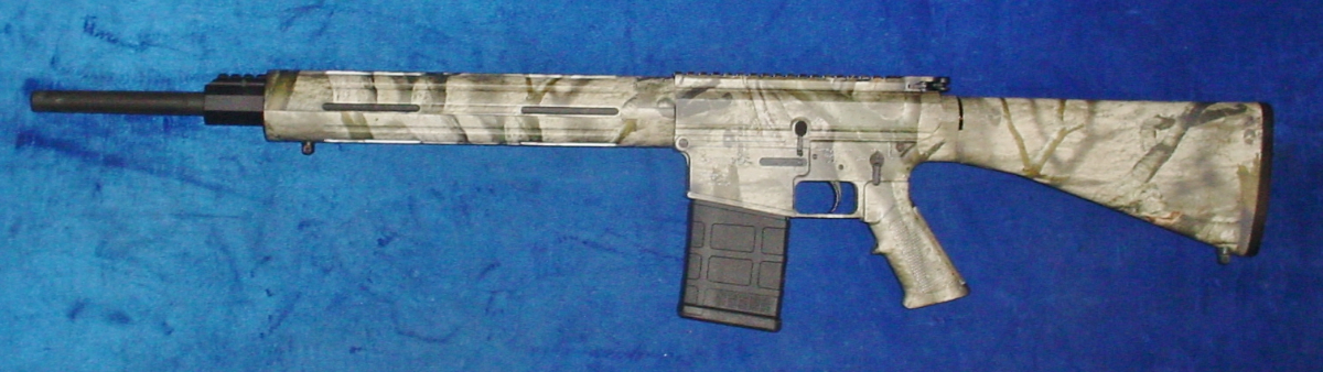 Remington Model R25 7mm08 Camo Semi Auto Rifle 7mm-08 Rem. For Sale at ...