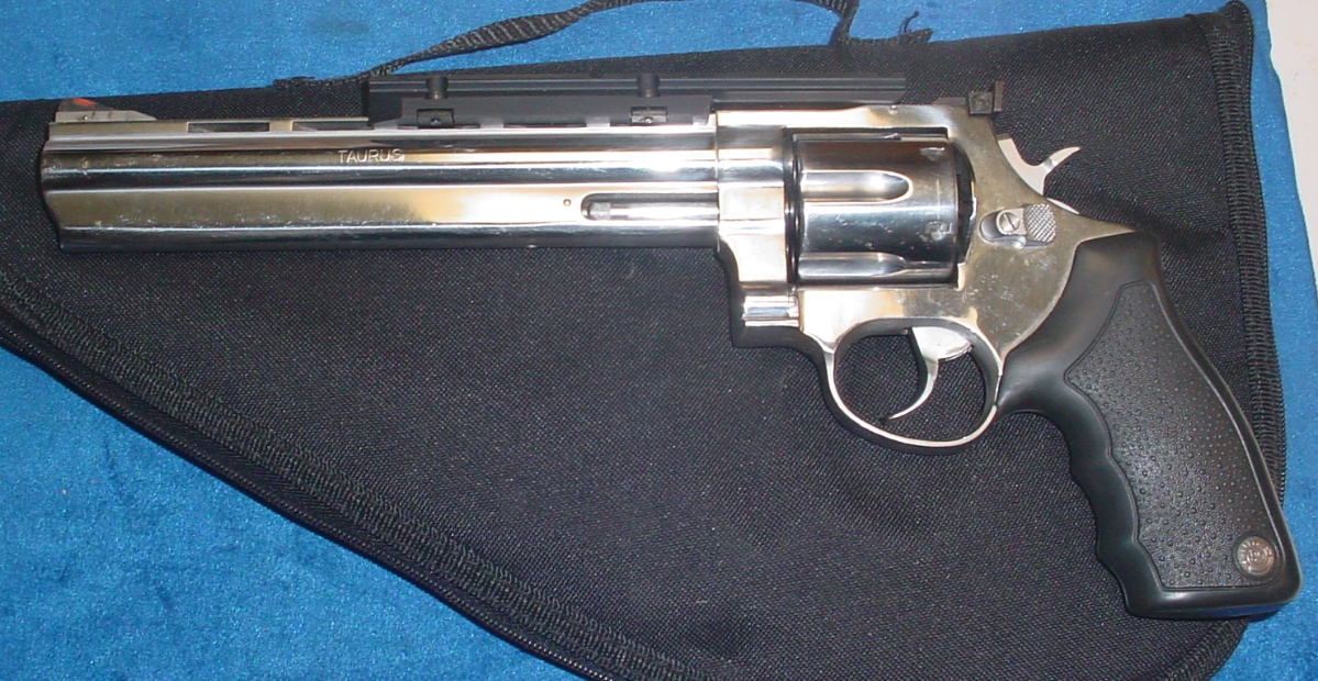 Taurus Model 44 44 Magnum Stainless 8 Inch Revolver .44 Mag. For Sale ...