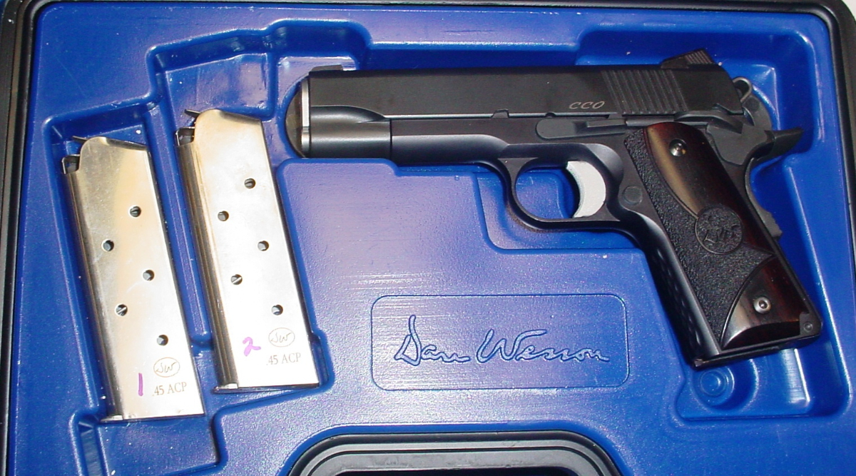 Dan Wesson Model 1911 Cco 45acp With 22lr Conversion Kit With It .45 ...