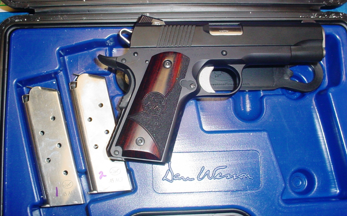 Dan Wesson Model 1911 Cco 45acp With 22lr Conversion Kit With It .45 ...
