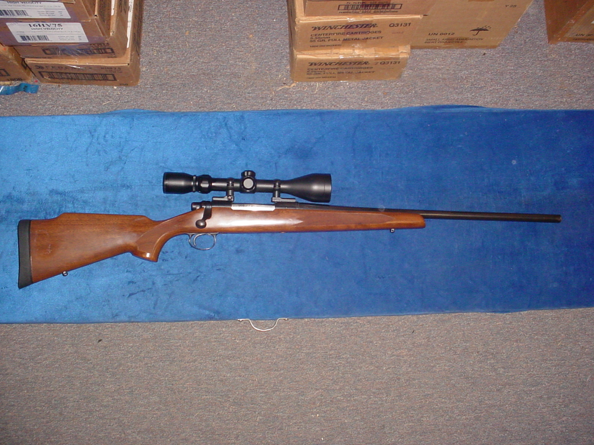 Remington Model 700 Adl 3006 Walnut Stock Rifle .30-06 Springfield For ...