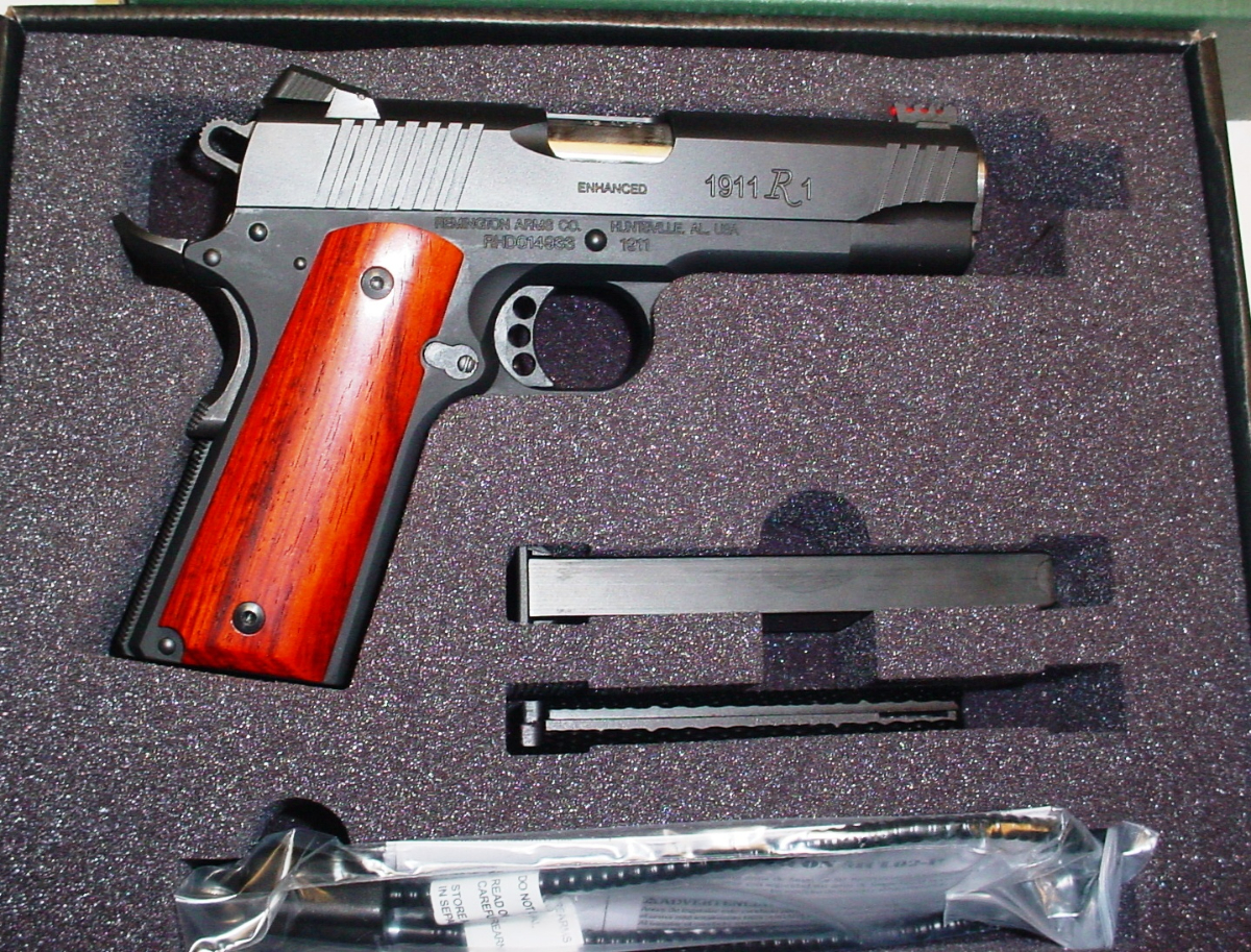 Remington 1911 R1 45acp Ul Enhanced Commander Pistol .45 Acp For Sale ...