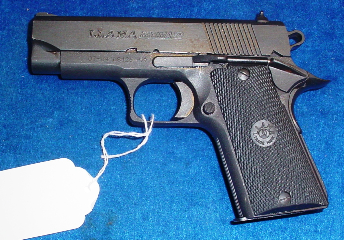 Llama MODEL MINIMA X9 9MM STEEL PISTOL 9mm Luger 17325230 - GunAuction.com
