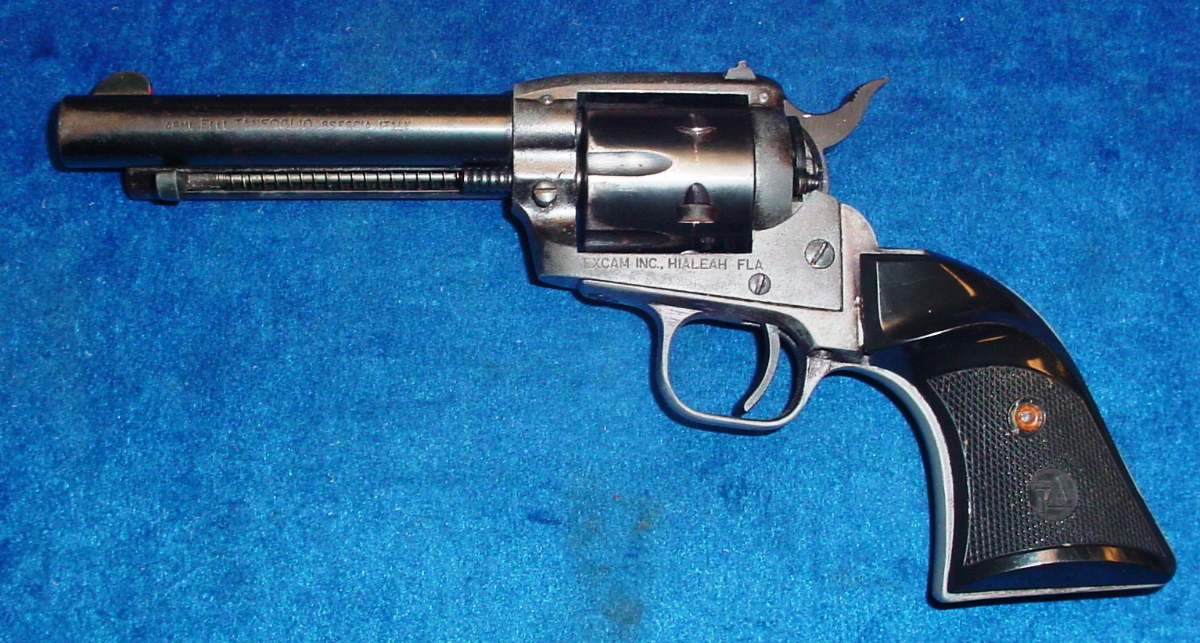 Excam Tanfoglio 22lr Model 1a76 Revolver 4.5 Inch Barrel .22 Lr For ...