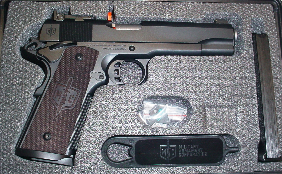MILITARY ARMAMENT CORP MAC 1911 JSOC 45ACP SEMI AUTO PISTOL .45 ACP ...