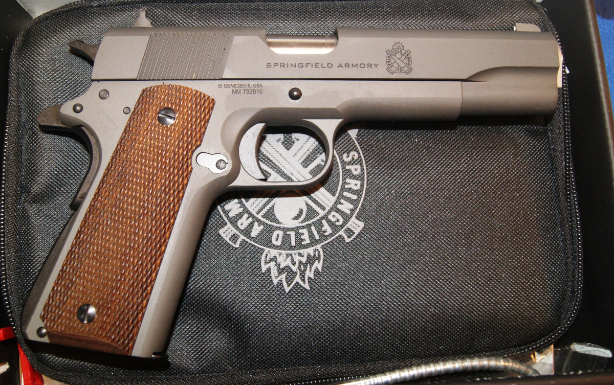 Springfield 1911 MIL SPEC 45ACPR PISTOL .45 ACP 17386886 - GunAuction.com