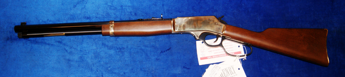 Henry H009BGL 3030 BIG BOY BRASS LARGE LOOP LEVER RIFLE .30-30 ...