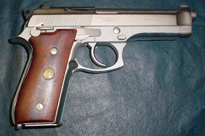 Taurus Pt92 9mm Satin Nickel 5 Inch Older Model Look For Sale at ...