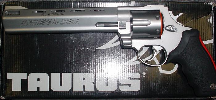 Taurus Raging Bull 41 Magnum 8 Inch Matte Ss Look For Sale at ...
