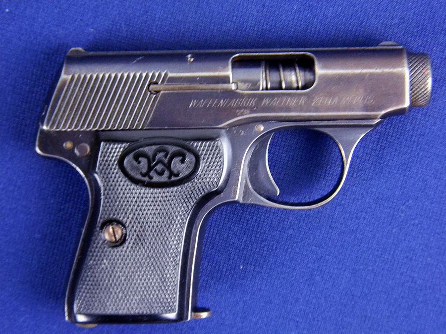 Walther Fine Wwi Model 5 .25 Auto Pistol .25 Acp For Sale at GunAuction ...