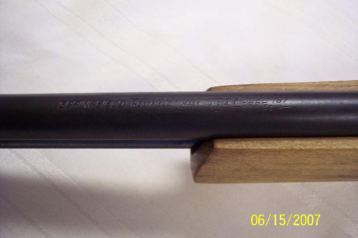 Savage Arms Springfield Model 187 22 Cal. For Sale at GunAuction.com ...