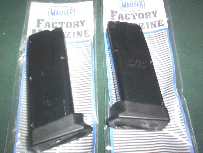 Sig Mauser Factory M2 .40/.357 Magazine 2 Mags For Sale at GunAuction ...