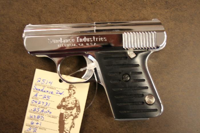 Sundance Industries Model A-25 Single Action,Chrome Finish,2 7/16 ...