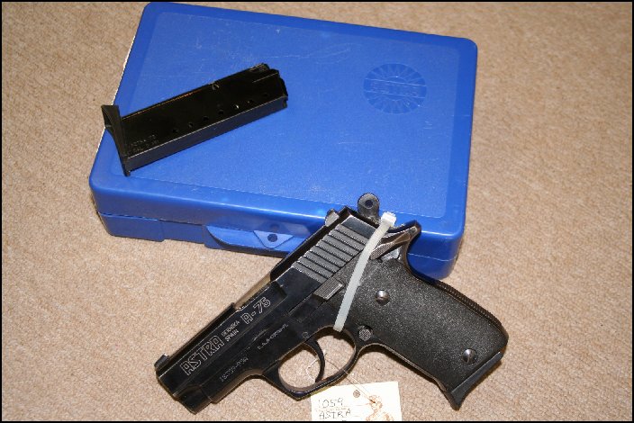 Astra Model A-75 40 Cal Blue Semi-Auto With A 3 1/2"Barrel Two Mags ...