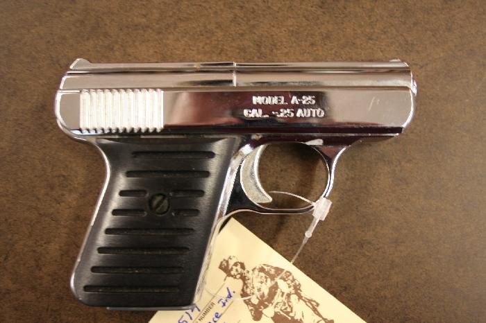 Sundance Industries Model A-25 Single Action,Chrome Finish,2 7/16 ...