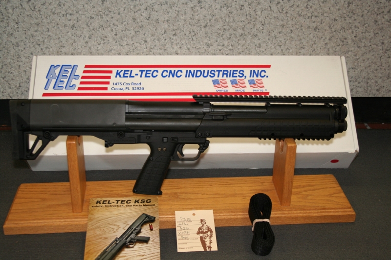 Kel-Tech Ksg 12 Ga Shotgun 18.5`Barrel 14 Round Hard To Find Factory ...
