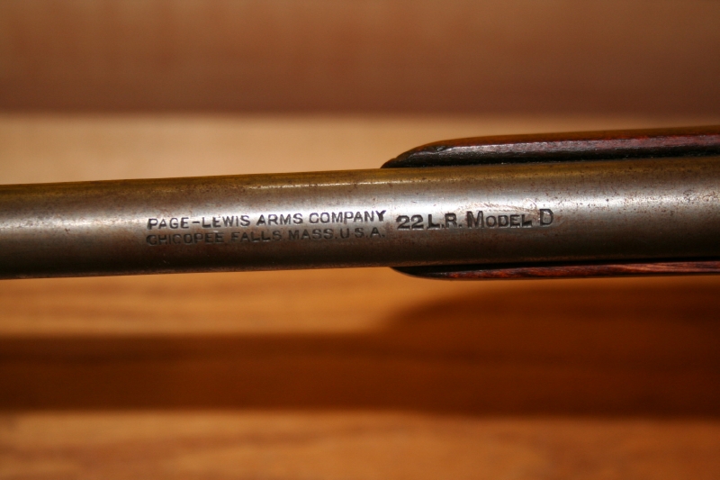 Page Lewis Reliance Model D Boys Rifle .22 Cal 20"Barrel Fair Bore C&R ...
