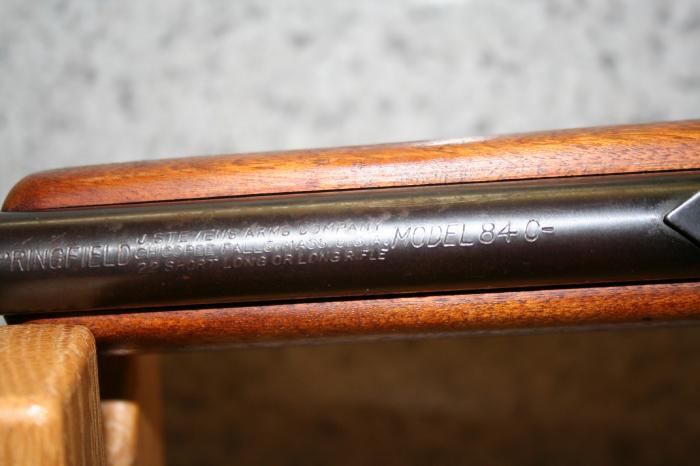 Springfield-J.Stevens Arms C.O Model 84 C-22 Short.Long.Long Rifle Fun ...