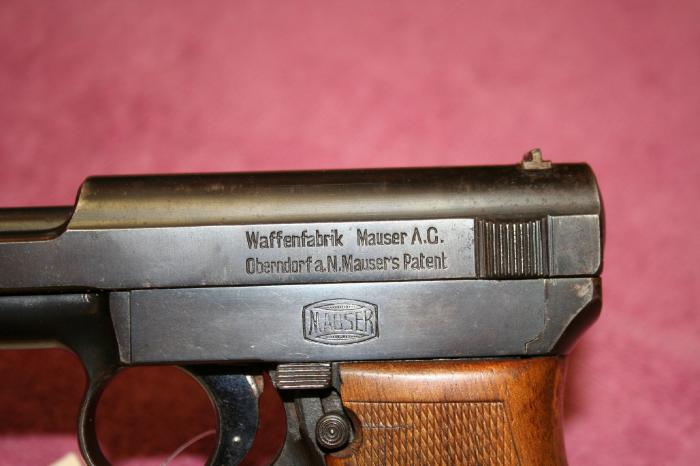 Mauser 1914 32 Acp Pistol Waffenfabrik Mauser A.C Oberndorf A N.Mauser ...