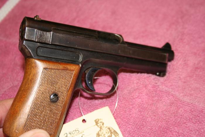 Mauser 1914 32 Acp Pistol Waffenfabrik Mauser A.C Oberndorf A N.Mauser ...