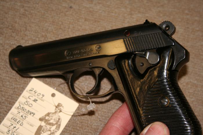 Cz Model 50/70 32 Acp Double Action 3 3/4"Barrel 8 Shot Mag Great ...