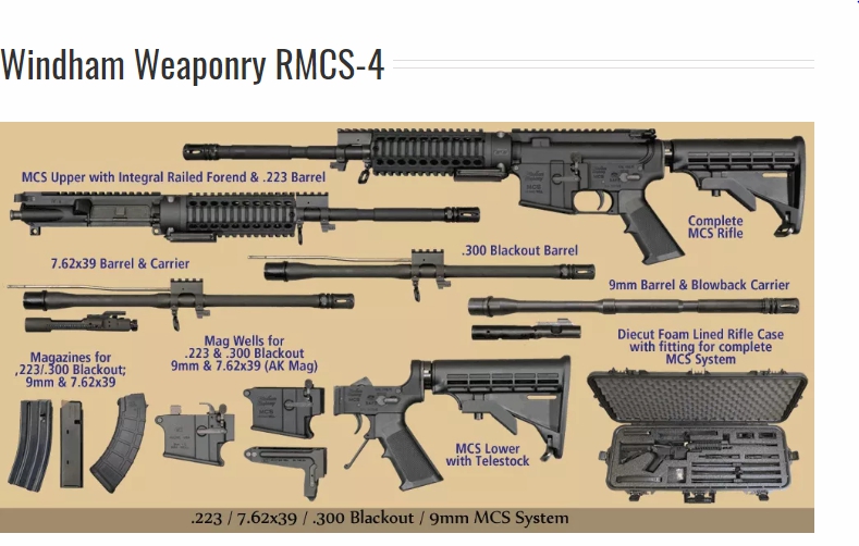 Windham Weaponry Multi Caliber Weapon System (Mcrs-4) 5.56mm Nato For ...
