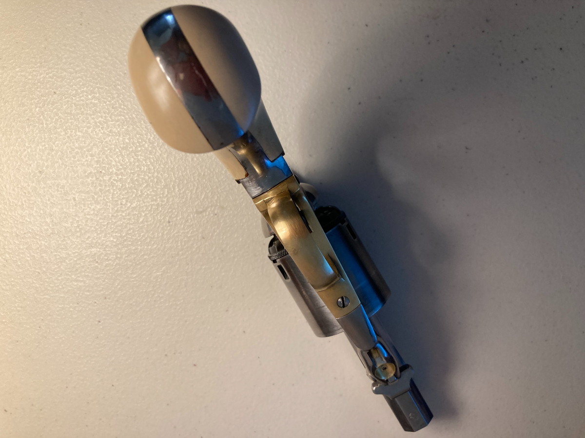 Remington Stainless Steel 1858 Black Powder Revolver 2" .38 /357 Cal ...