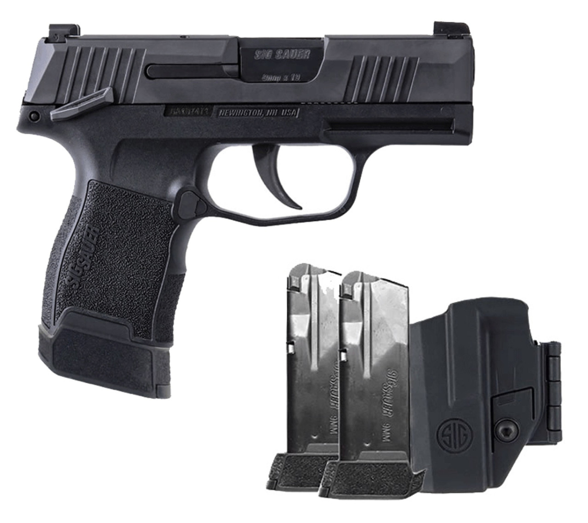 Sig Sauer P365 Micro-Compact 9mm Luger Semi Auto 3.1"10+1 Rounds X-Ray3 ...