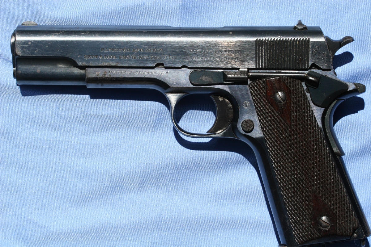 Colt Mfg Co Inc Colt 1911 U.S. Navy .45 Auto... Mfd 1912 .. 4 Digit Gun ...