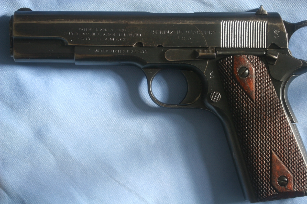 1911 Springfield Ww1 Springfield 1911 U.S. Army .45 Auto.1914...C&R Ok ...