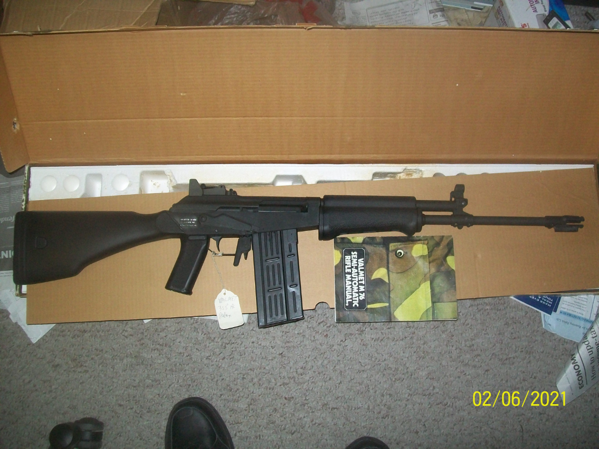 Valmet - Model M76/ Ak-47 308 Win/Made In Finland /30 Round Mag/2 Stage ...