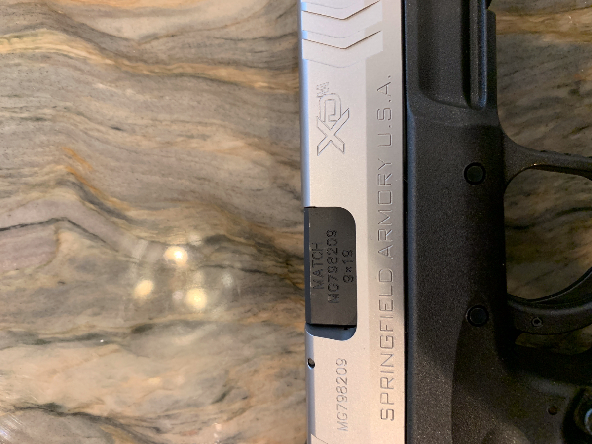 Springfield Armory Xdm Bi-Tone 19 Round 9mm Luger For Sale at ...