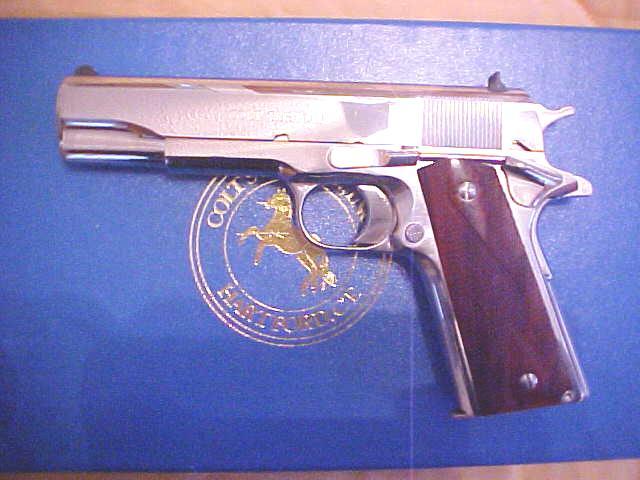 Colt Custom Shop .38 Super Stainless Nib For Sale at GunAuction.com ...