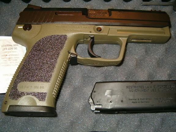 Heckler & Koch Heckler And Koch Hk H&K .40 S&W Od Green Usp For Sale at ...