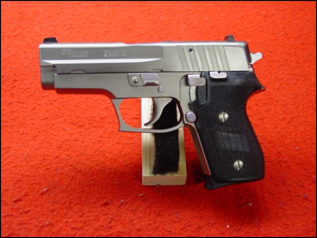 Sig Sauer Sig P245 Full Nickel For Sale at GunAuction.com - 6321143