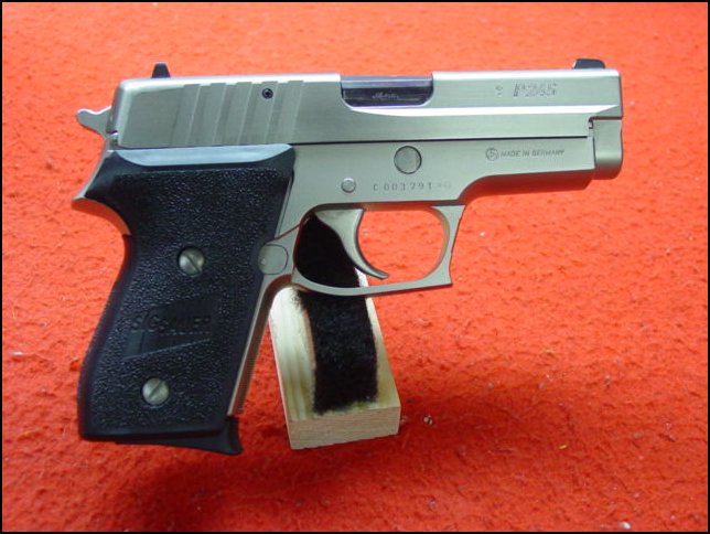 Sig Sauer Sig P245 Full Nickel For Sale at GunAuction.com - 6321143