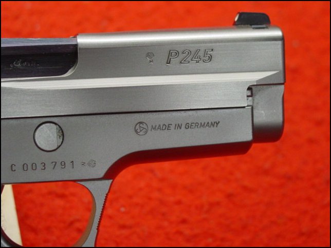 Sig Sauer Sig P245 Full Nickel For Sale at GunAuction.com - 6321143