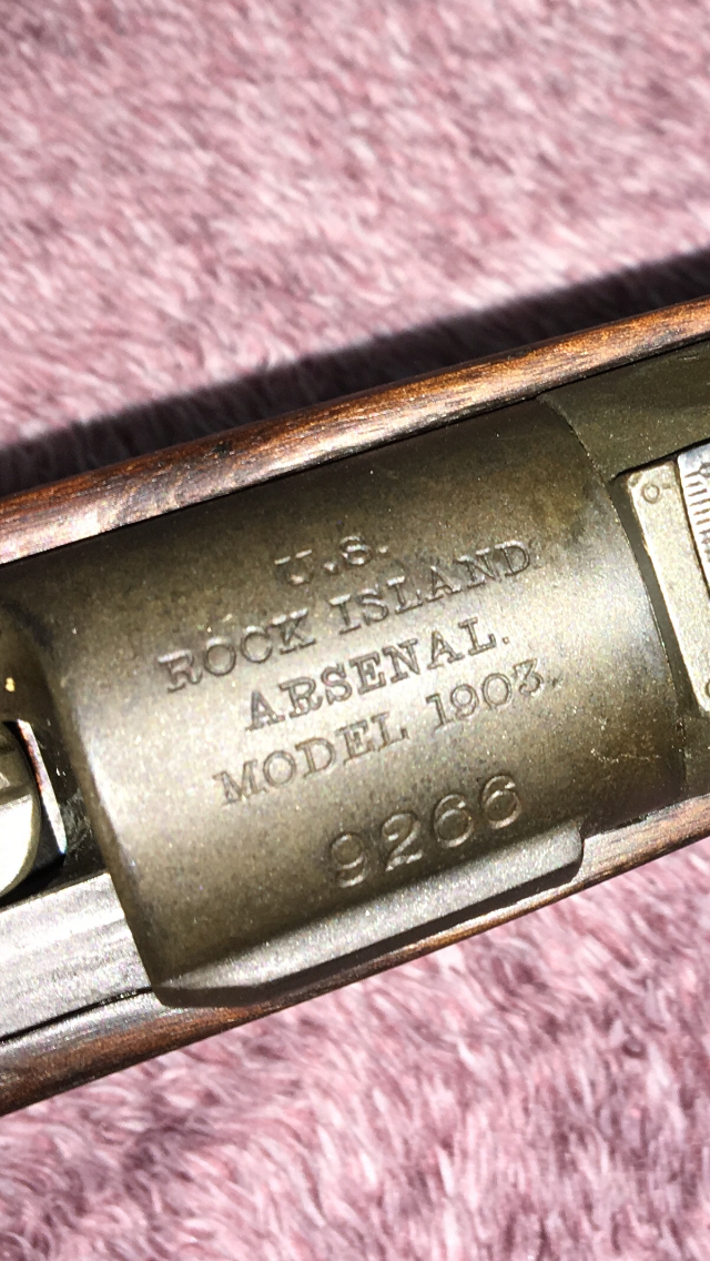 Rock Island Armory 1903 Ria Wwi 30.06-Serial #9226 Ultra Low Early ...