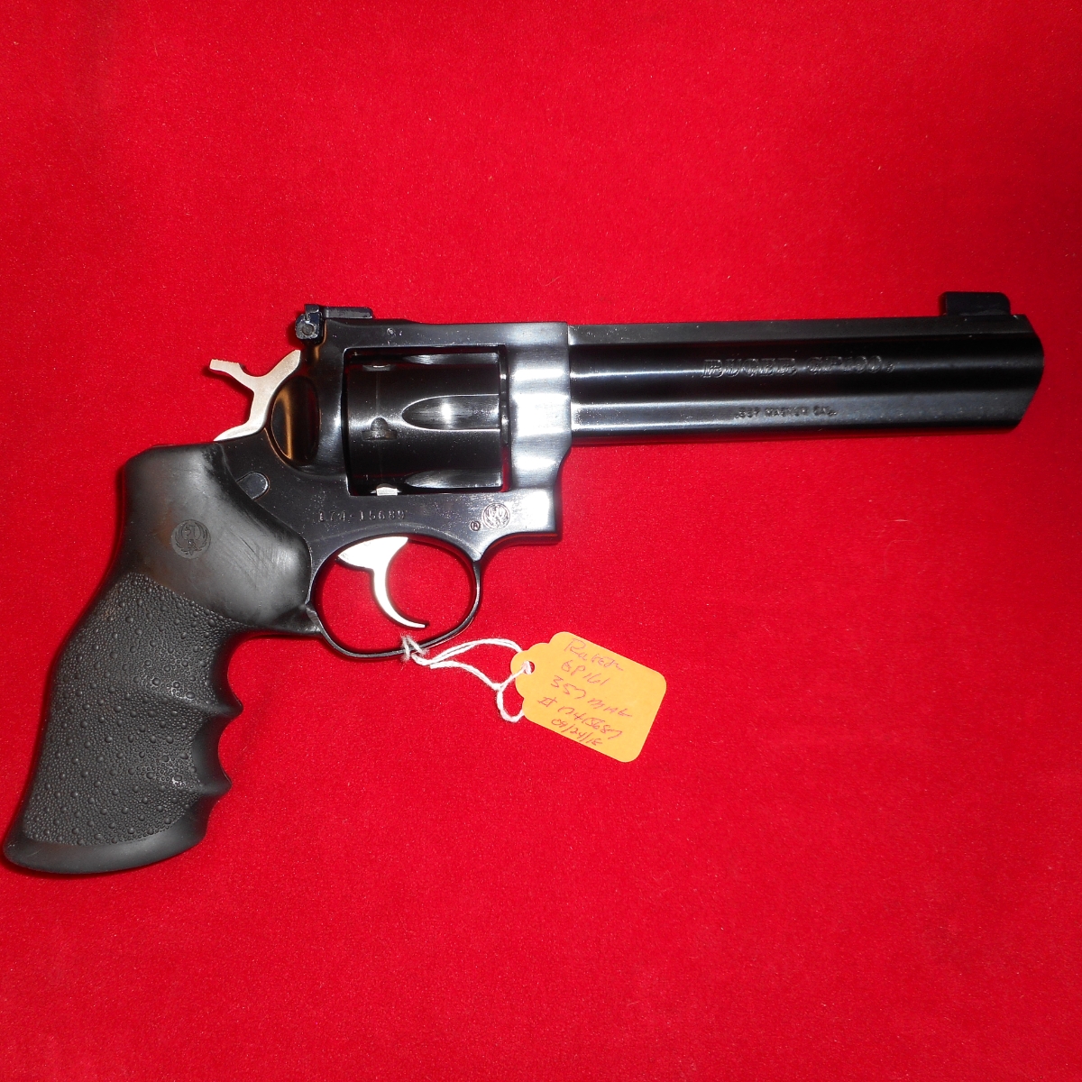 Sturm, Ruger & Co. Model Gp100 / Gp 161 / 1704 6 Inch Blue, Mint .357 ...