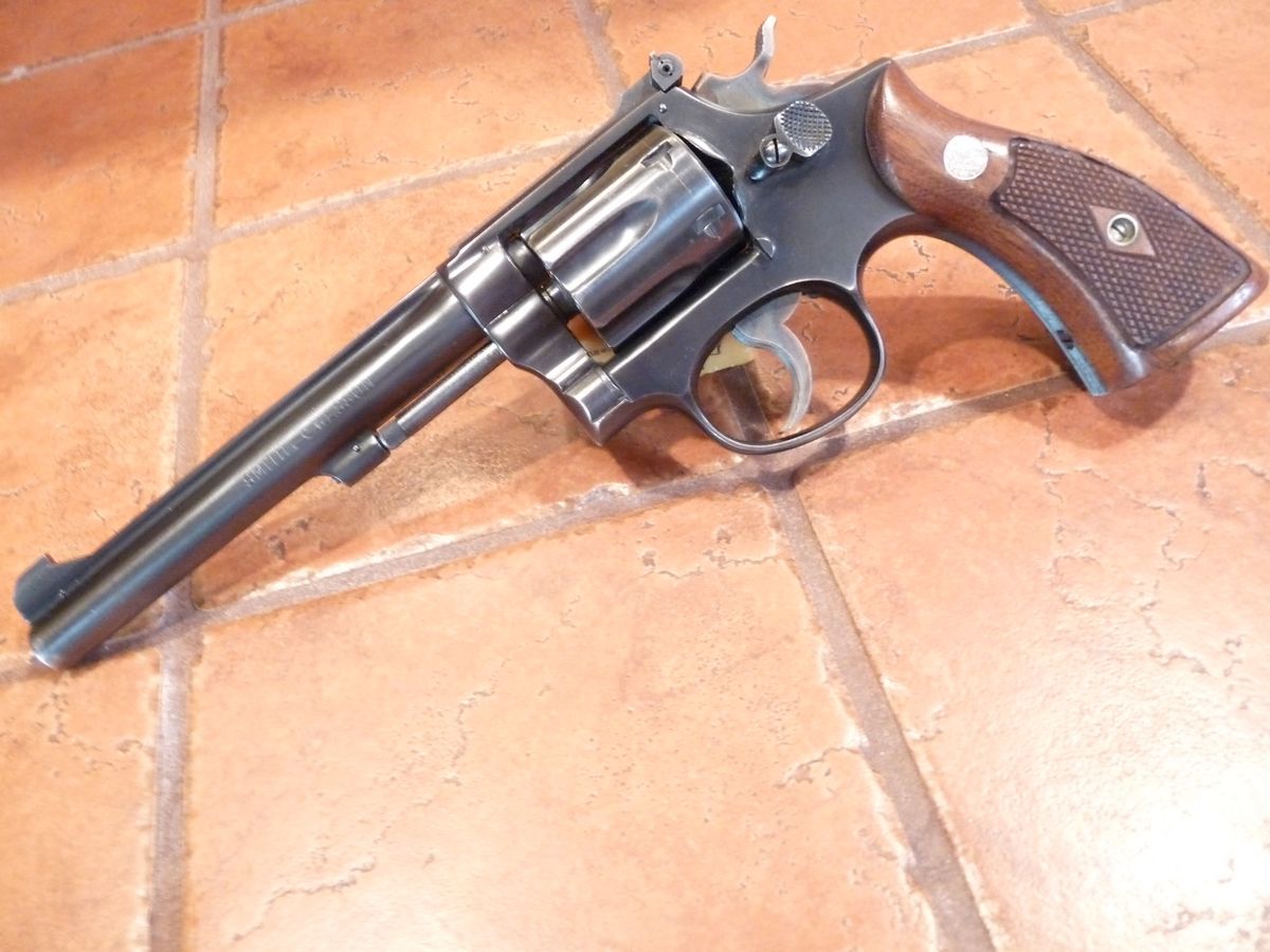 Smith & Wesson K-22 Masterpiece Made In 1948 .22 Lr For Sale at ...
