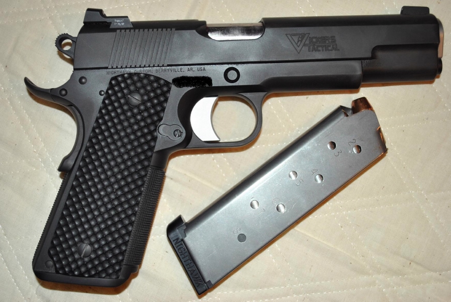 Nighthawk Custom Vickers Nighthawk Vickers Tactical 1911 For Sale at ...