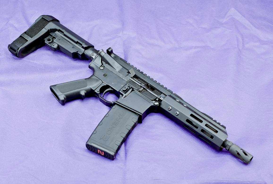 Pictures: Anderson AR15 Custom 7 inch 223 / 556 Pistol AR-15 5.56mm ...