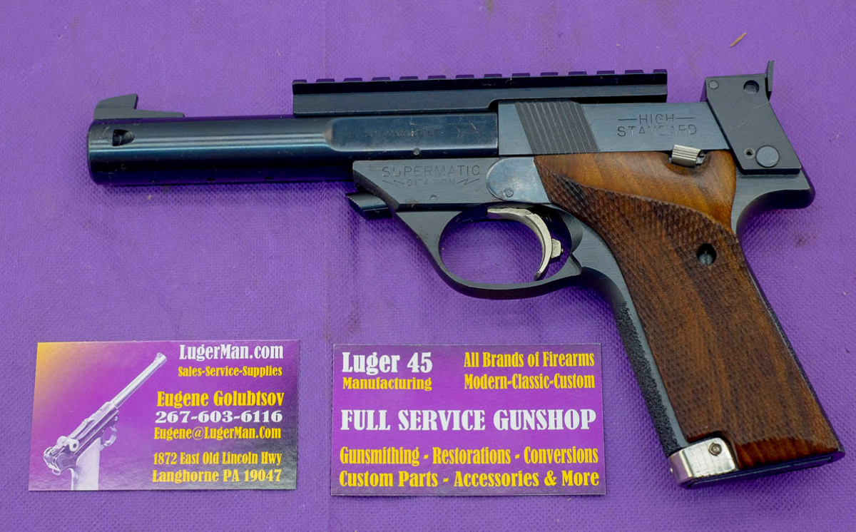 High Standard Supermatic Citation 22lr 22 Long Rifle Hi Standard .22 Lr ...