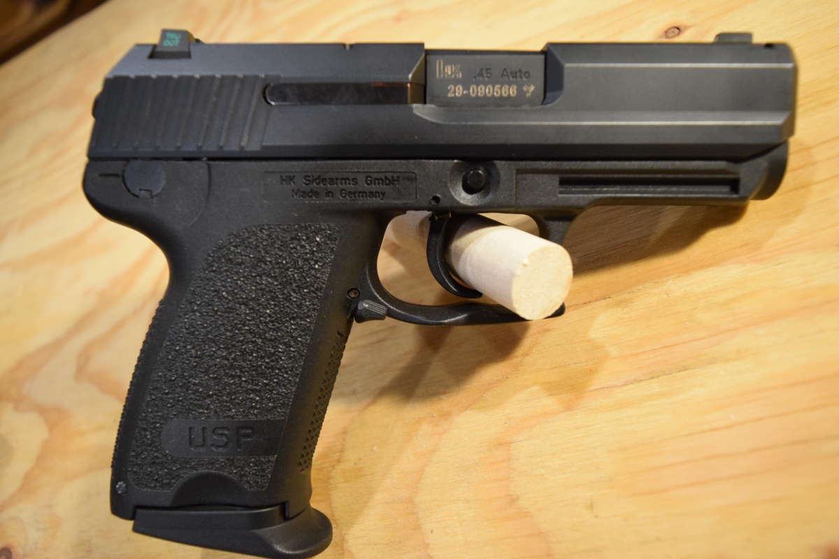 Hk Used H&K Usp Compact Pistol Chambered In .45 Acp. .45 Acp For Sale ...